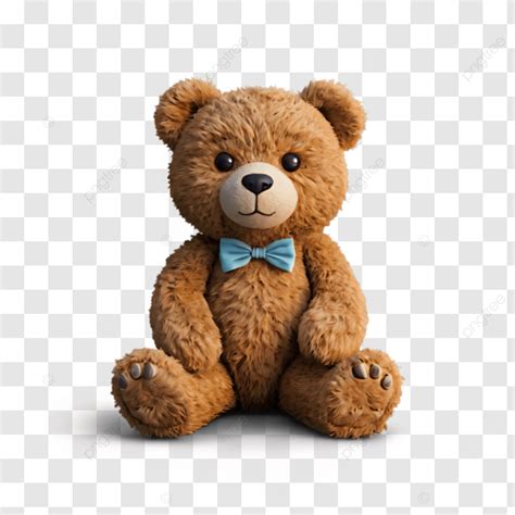 빨간 리본이 달린 갈색 곰 장난감 어린이 장난감 3d 곰 장난감 곰 Png 일러스트 및 이미지 에 대한 무료 다운로드 Pngtree