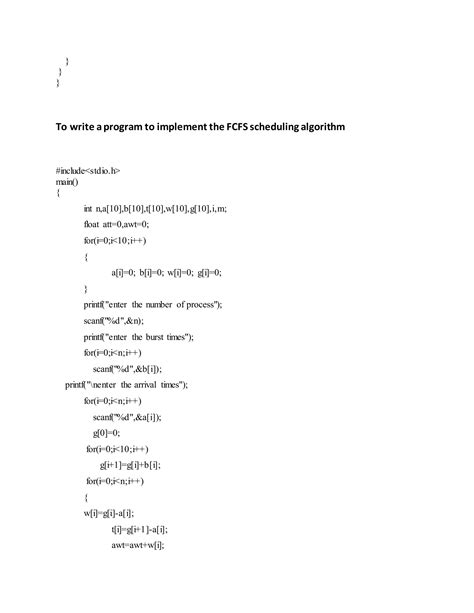 Os Scheduling Algorithms Pdf