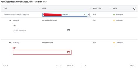 Issue While Configuring A Process Which Uses Microsoft Onedrive And Sharepoint Connector In Uipath