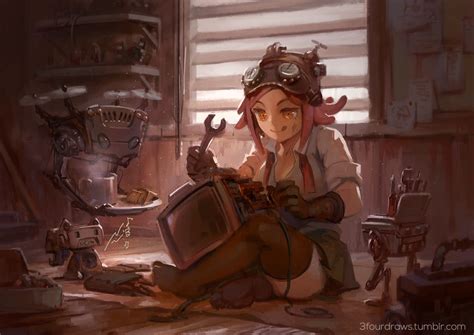 My Hero Academia 10 Awesome Fan Art Pictures Of Mei Hatsume