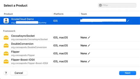 Xcode Cloud Integration