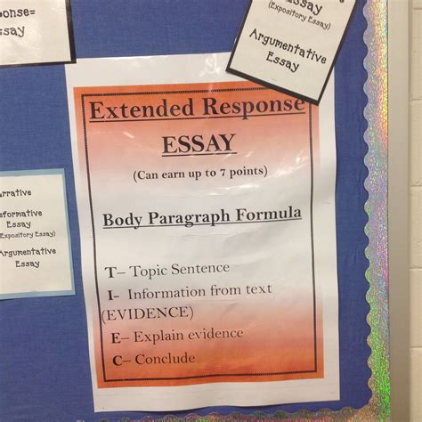 Extended Response Essay