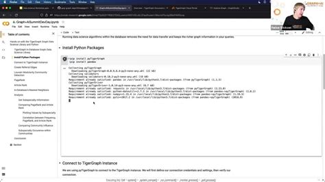 Hands On With The Tigergraph 2021 Fall Graph Ai Summit