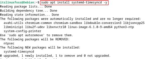 How To Sync Time On Debian Its Linux FOSS