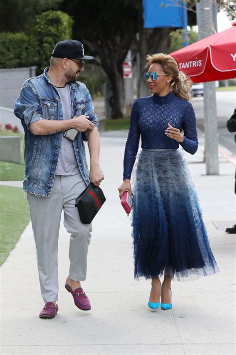 Melanie Brown With Hairdresser Gary Madatyan In West Hollywood 0228