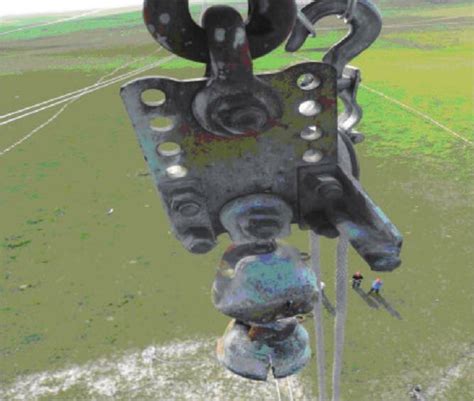 Insulator String And Arcing Horn After Severe Burning Download Scientific Diagram