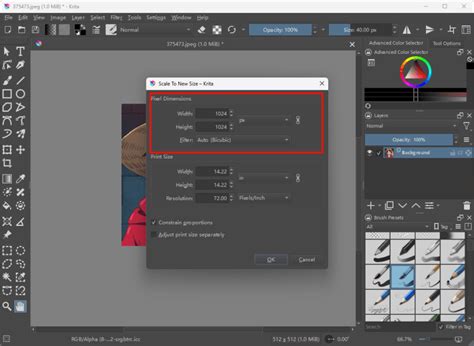 Comprehensive Guide On How To Upscale Images With Krita
