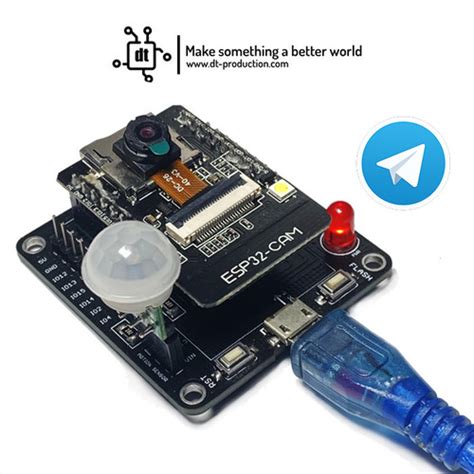 Jual Esp32 Cam Esp32 Cam Kamera Motion Detection Telegram Tutorial Kota Manado Dt