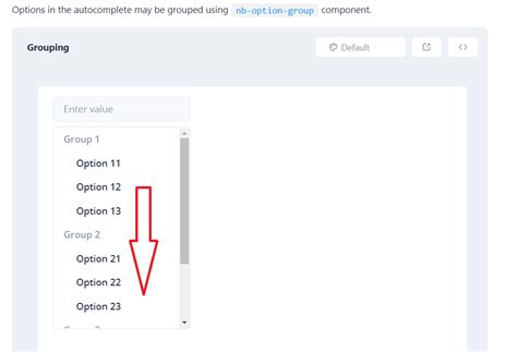 nbautocomplete control scroll support to arrow up down keys · issue