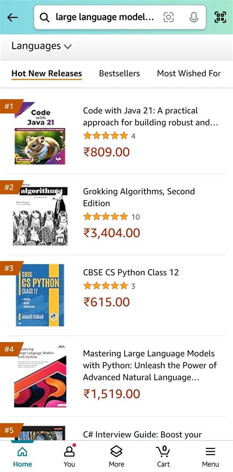 Mastering Large Language Models With Python Is Ranked 4 Hot New Releases Under The Computer