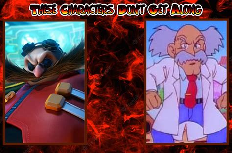 Dr Eggman And Dr Wily Dont Get Along By Riotforever On Deviantart