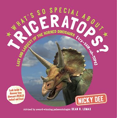 Whats So Special About Triceratops Librería Inglés Divertido