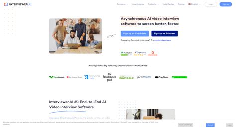 Interviewerai The Smart Video Interview Solution Startupdetail