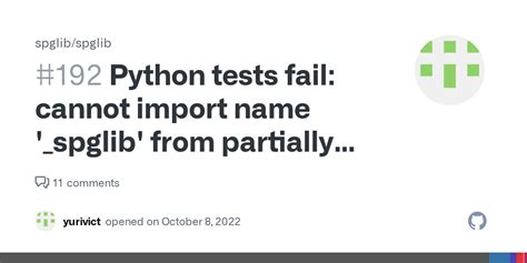 Python Tests Fail Cannot Import Name Spglib From Partially