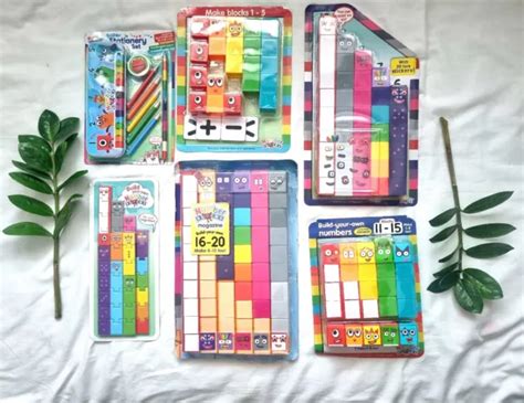 Numberblocks Learning Arithmetic Magazines Game Stationery Set Maths
