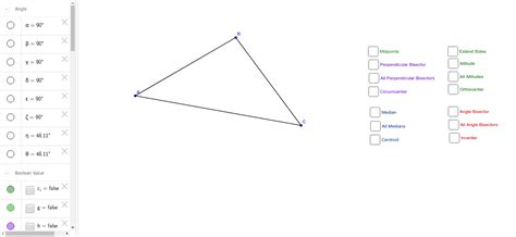 Points Of Concurrency Geogebra