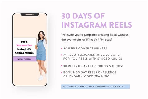 Instagram Reels Challenge Templates Masterbundles