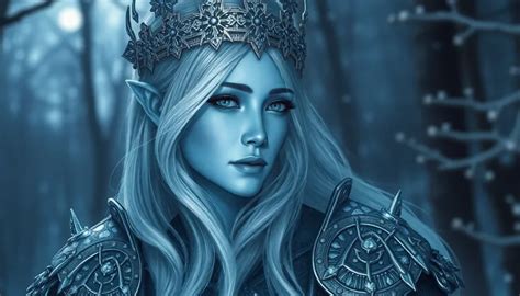 Winter Eladrin Female Image Free Ai Generator Makepix