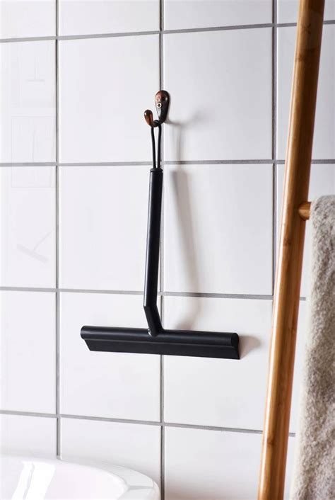 ᐉ Шкребок для скла душових кабін 21х27х3 5 см Чорний 1111112 • Краща ціна в Києві Україні