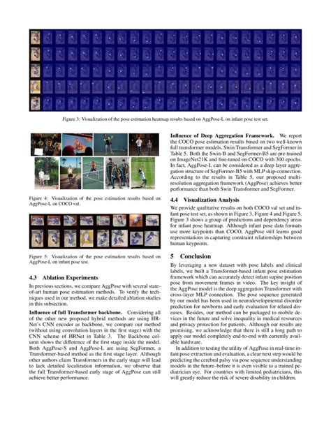 Aggpose Deep Aggregation Vision Transformer For Infant Pose Estimation