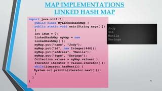 Collection Framework In Java Pptx