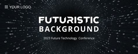 Premium Psd Binary Data Flow Virtual Tunnel Warp