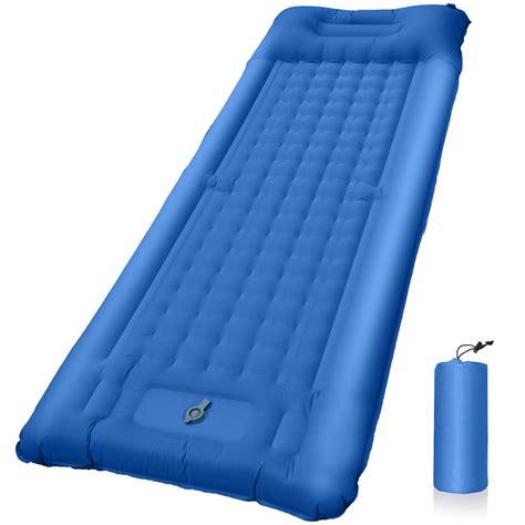 Rooxin 초경량 두꺼운 캠핑 매트리스 슬리핑 패드 내장 에어 펌프 풍선 매트리스 대형 방수 패드 두꺼운 캠핑 Aliexpress