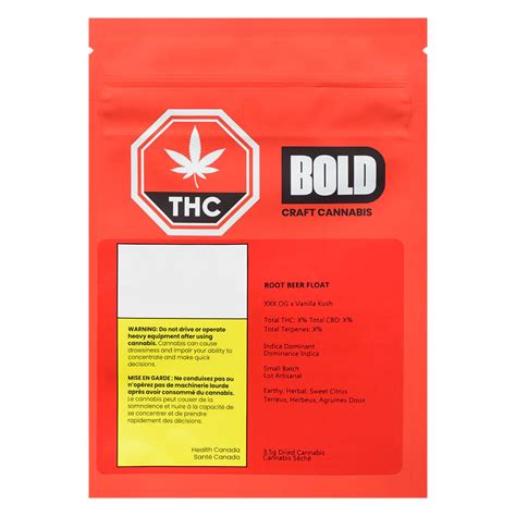 Bold Root Beer Float 35g Indica Gs Cannabis Corp
