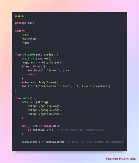 Golang Concurrency Webscraping Goprogramming Techinnovation Softwareengineering