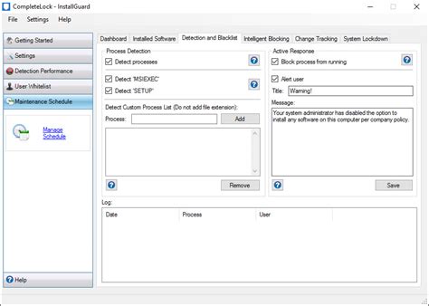 CompleteLock InstallGuard Block Users From Installing Software On