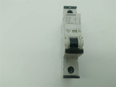 Siemens 5SY61 MCB B16 1pol Sicherungsautomat - Michl's Onlineshop OG