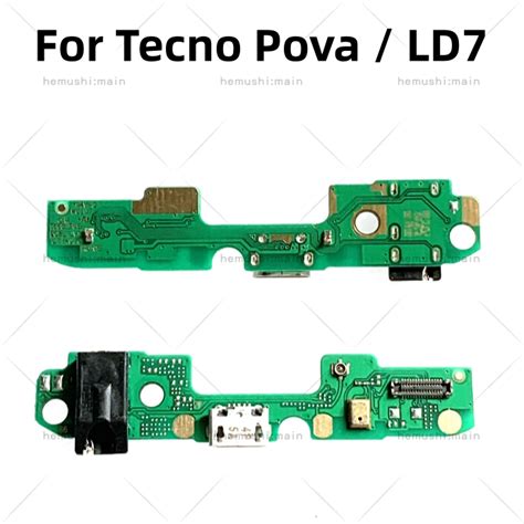 Novaphopat For Tecno Pova Ld Usb Dock Charger Port Plug Headphone Audio Jack Microphone Mic
