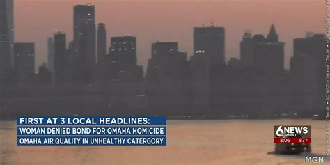 Air Quality Index Remains Unhealthy For Sensitive Groups