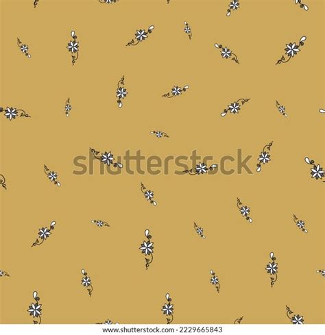 Seamless Repeat Pattern Hand Drawn Peacock Stock Illustration