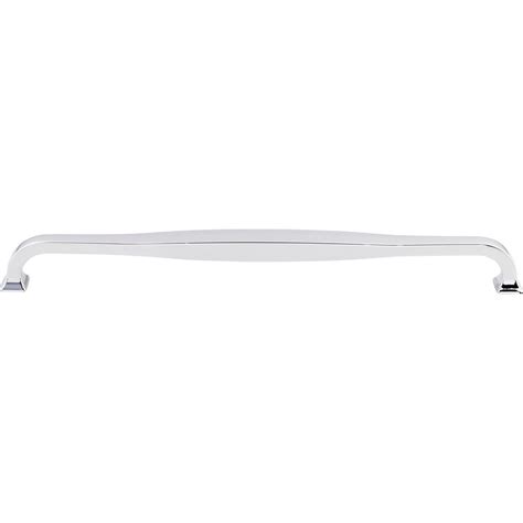 Transcend Collection Contour 12 Centers Bar Pull In Polished Chrome By Top Knobs Tk726pc
