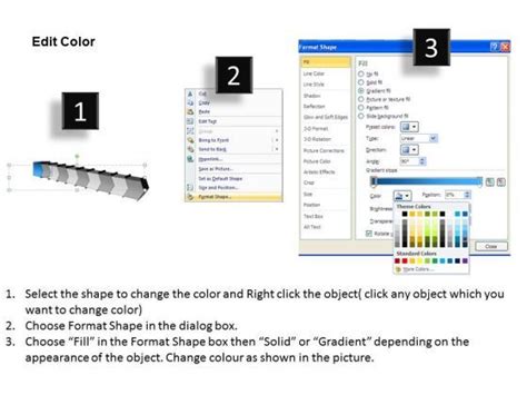 Consecutive Process 10 Stages Business Plan Flow Chart Powerpoint Templates