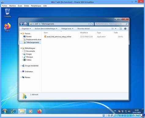 transfer files using the built in file manager of virtualbox 7 0 6 0