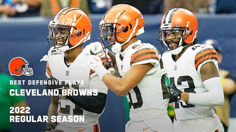Best Cleveland Browns Defensive Plays From The 2022 Regular Season Youtube