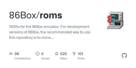 Releases 86Box Roms GitHub