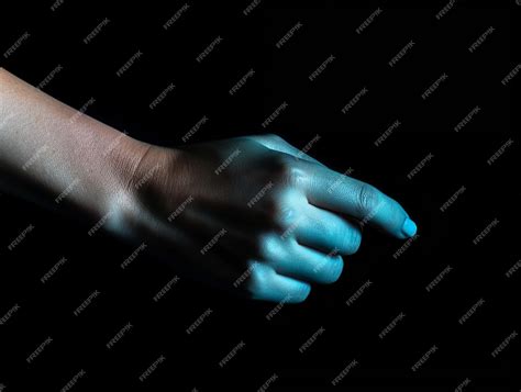 Premium Ai Image Hand Pointing Finger Generated By Ai