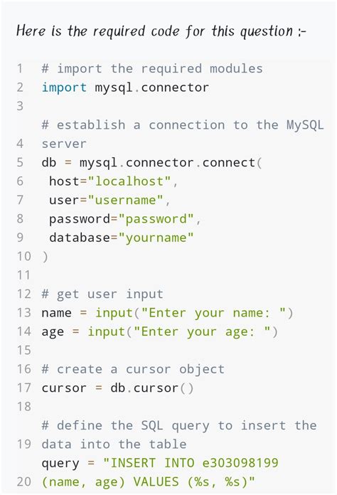 Solved Rite A Python Script To Read User Input And Store It In A