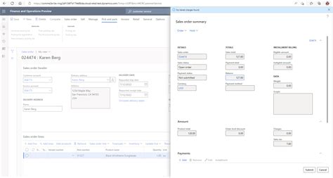 콜센터 주문 생성 Commerce Dynamics 365 Microsoft Learn