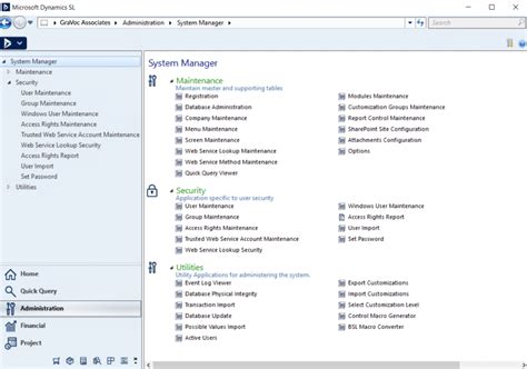 Microsoft Dynamics SL Services Migration Support GraVoc