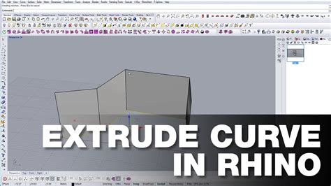 How To Extrude Curve In Rhino YouTube