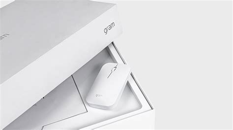 LG gram mouse on Behance