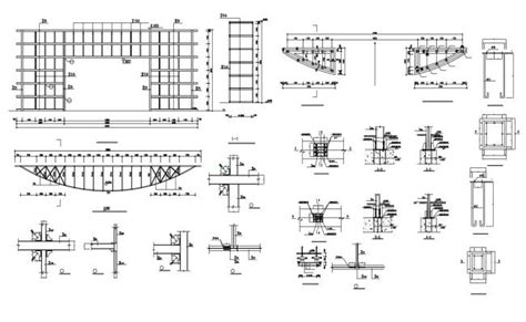 RCC Beam Design Plan Cadbull