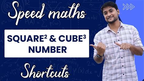 Square And Cube Number Speed Maths Shortcuts Rahul Cwj Cwj Bank Railway Tnpsc