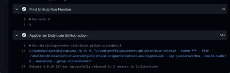 Build Number And Release Notes Not Taken Into Account · Issue 51 · Akiojinappcenter Distribute