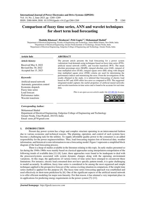 Pdf Comparison Of Fuzzy Time Series Ann And Wavelet Techniques For Short Term Load Forecasting
