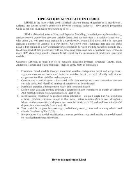 Solution Mastering Structural Equation Modeling Sem Comprehensive Techniques For Analyzing